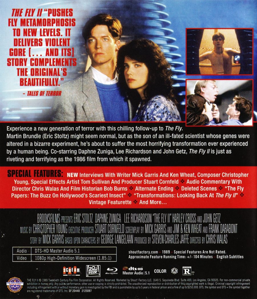 Blu-ray Review: THE FLY COLLECTION - No(R)eruns.net