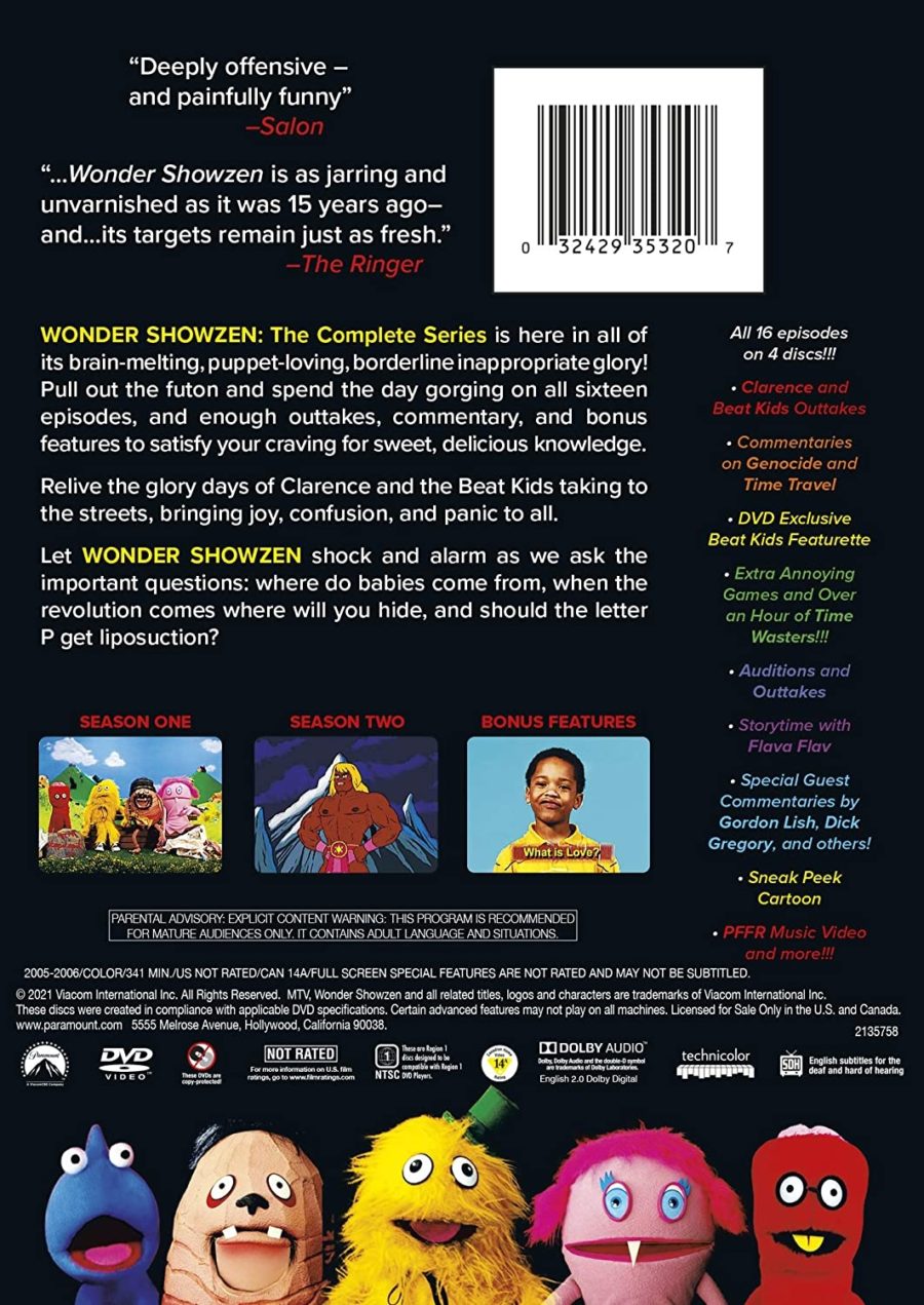 WONDER SHOWZEN: THE COMPLETE SERIES Arrives on DVD March 16 - No(R ...