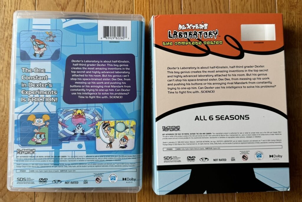 DVD Review: DEXTER’S LABORATORY: THE COMPLETE SERIES - No(R)eruns.net